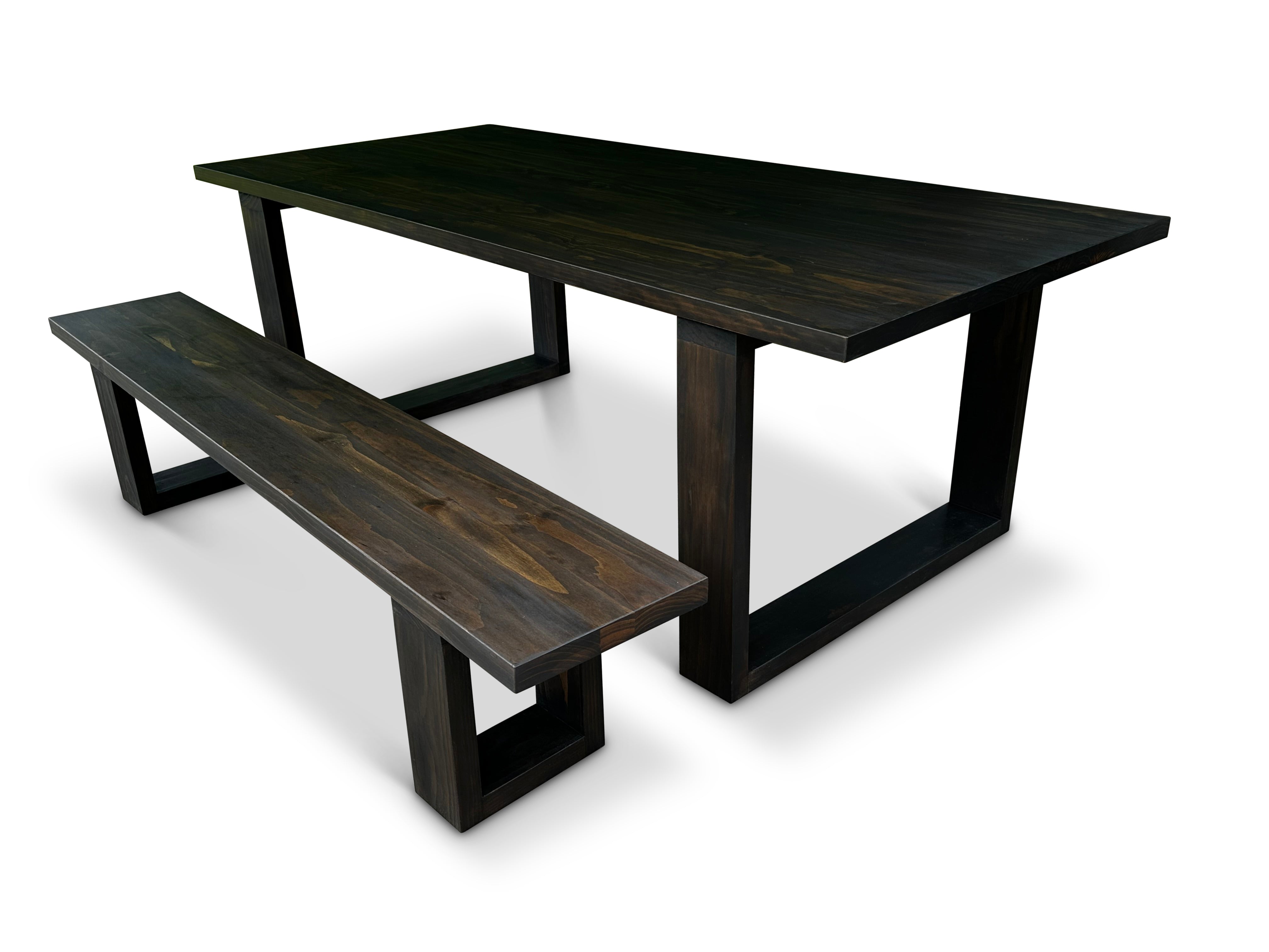 Classic Straight Timber Dining Table | Innate Furniture