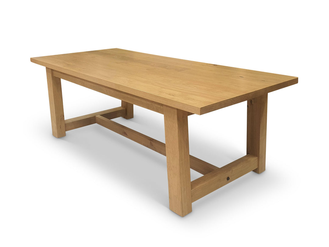 Angled Timber Frame Dining Table | Innate Furniture
